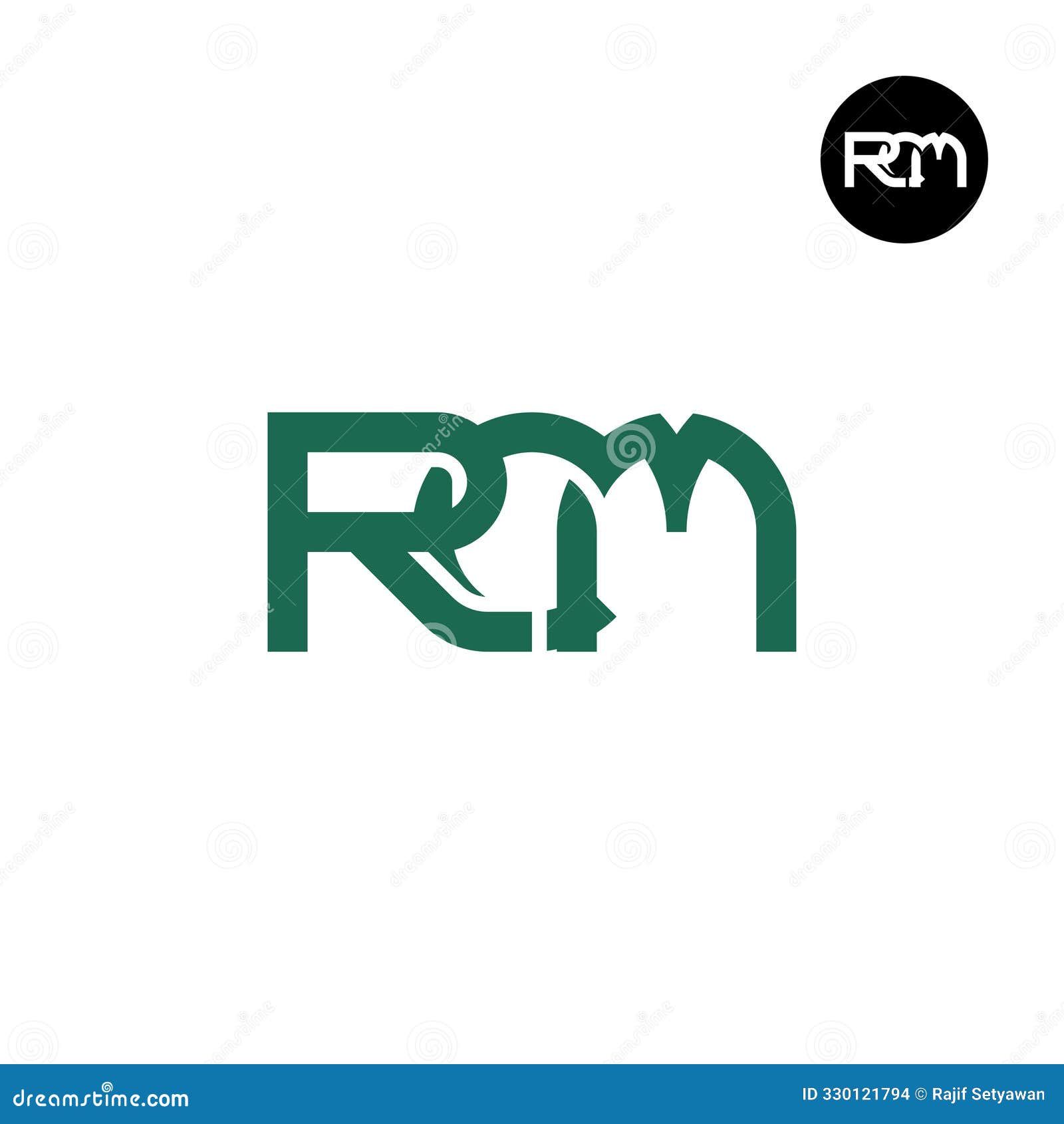 RCM Logo Letter Monogram Design Stock Vector - Illustration of ...