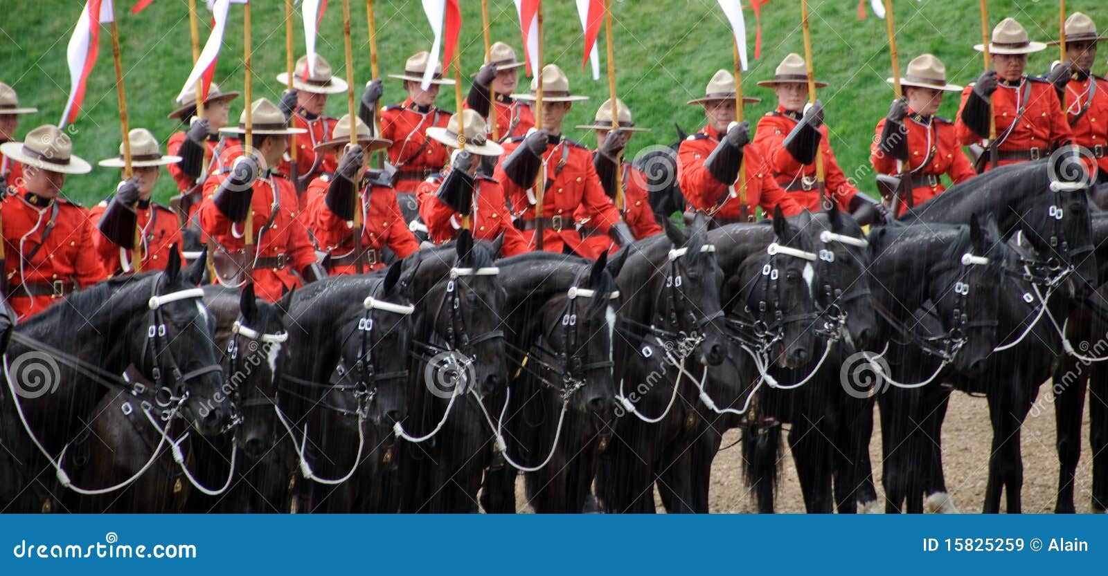RCMP editorial stock image. Image of honor, horses, canada - 15825259