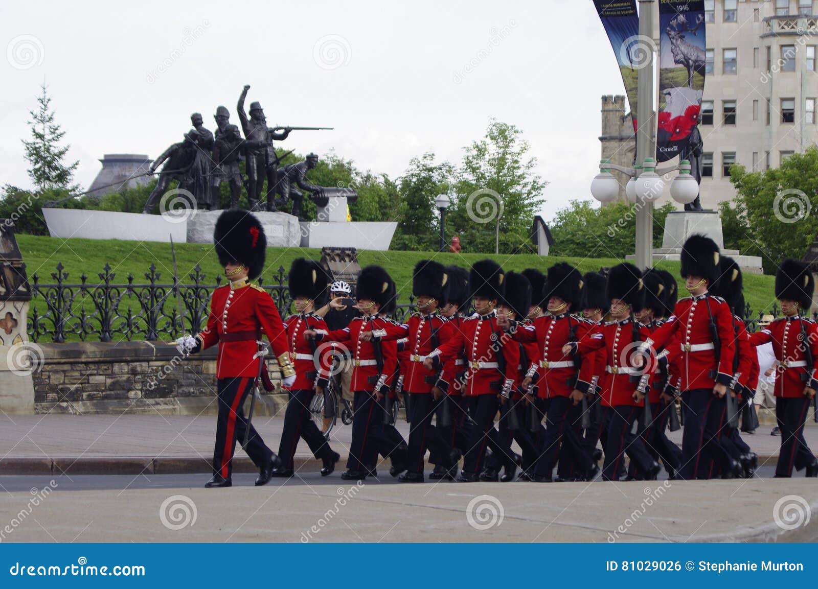 RCMP marching band editorial photo. Image of marching - 81029026