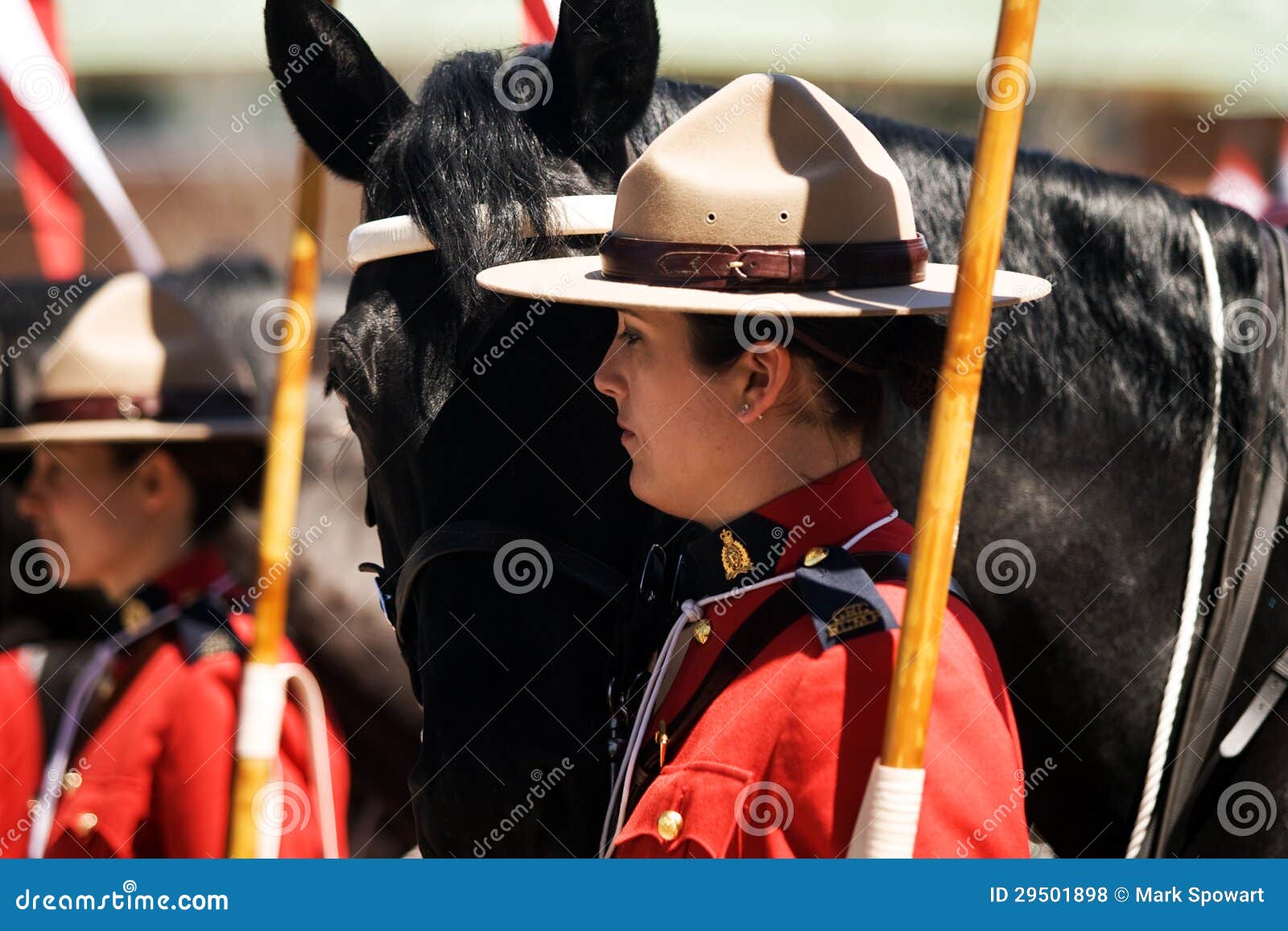 RCMP Musical Ride Review editorial stock photo. Image of constable ...