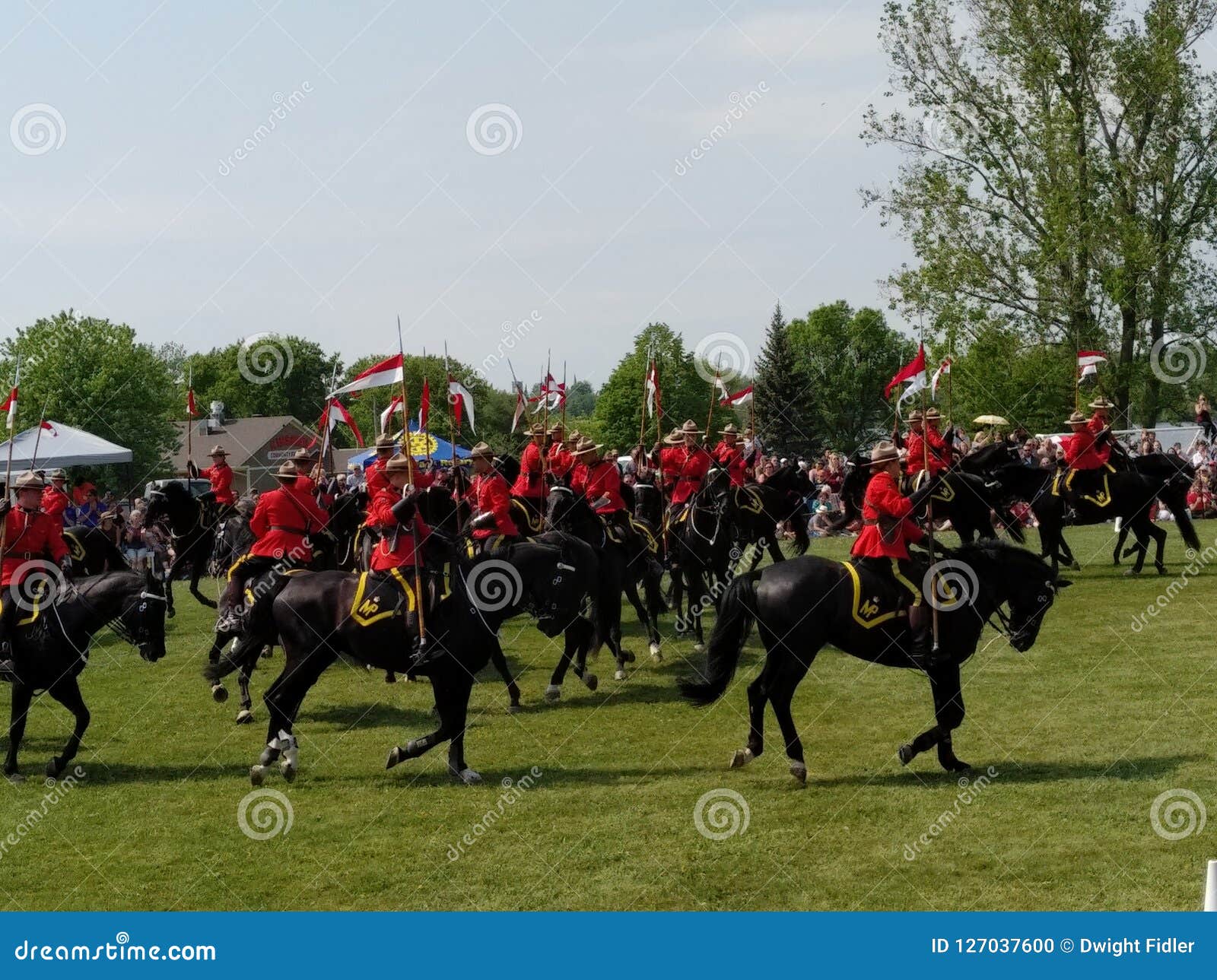 RCMP Musical Ride editorial image. Image of horses, synchronized ...