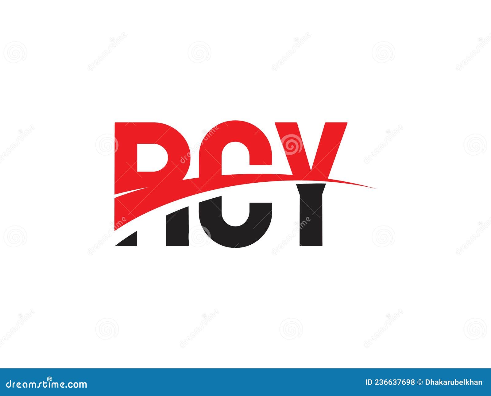 RCY Letter Initial Logo Design Vector Illustration Stock Vector ...