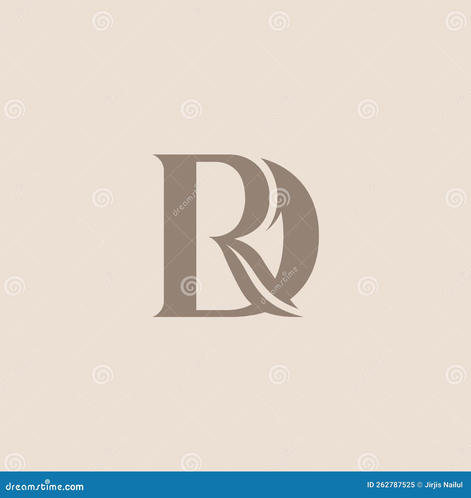 RD Logo Initial Design Luxury Symbol Stock Vector - Illustration of ...