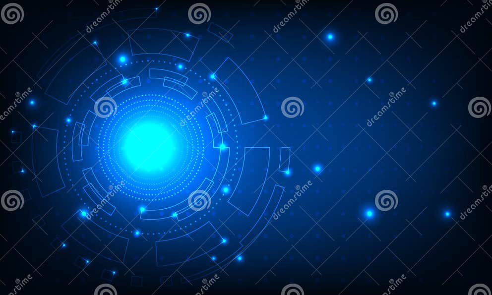 Rdial Circle stock illustration. Illustration of virtual - 227961174