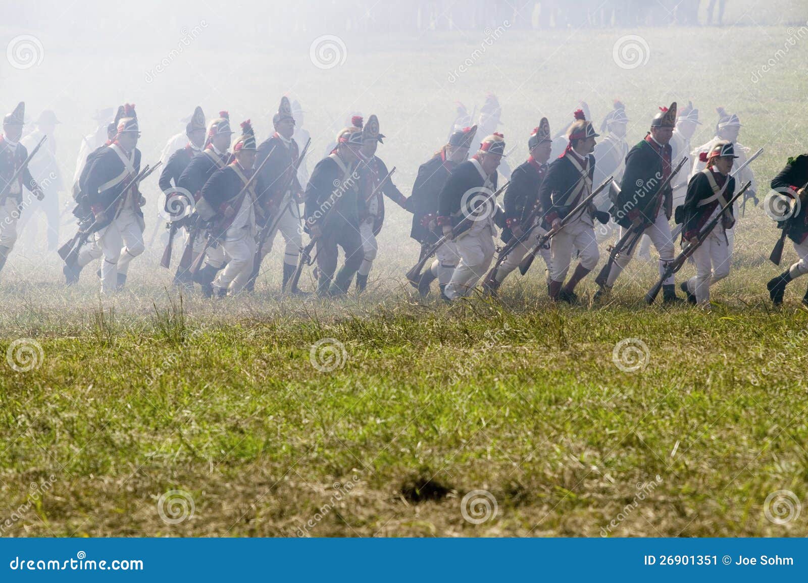 Re-enactment of Attack on Redoubts 9 & 10 Editorial Photo - Image of ...