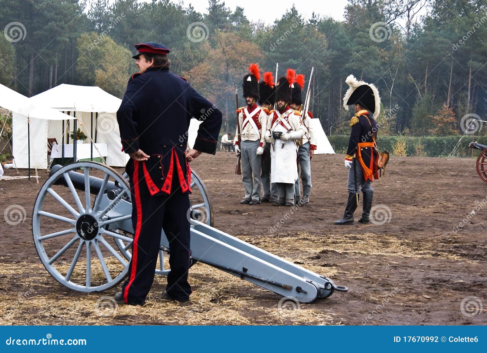 Re-enactment Austerlitz, the Netherlands 2008 Editorial Photography ...
