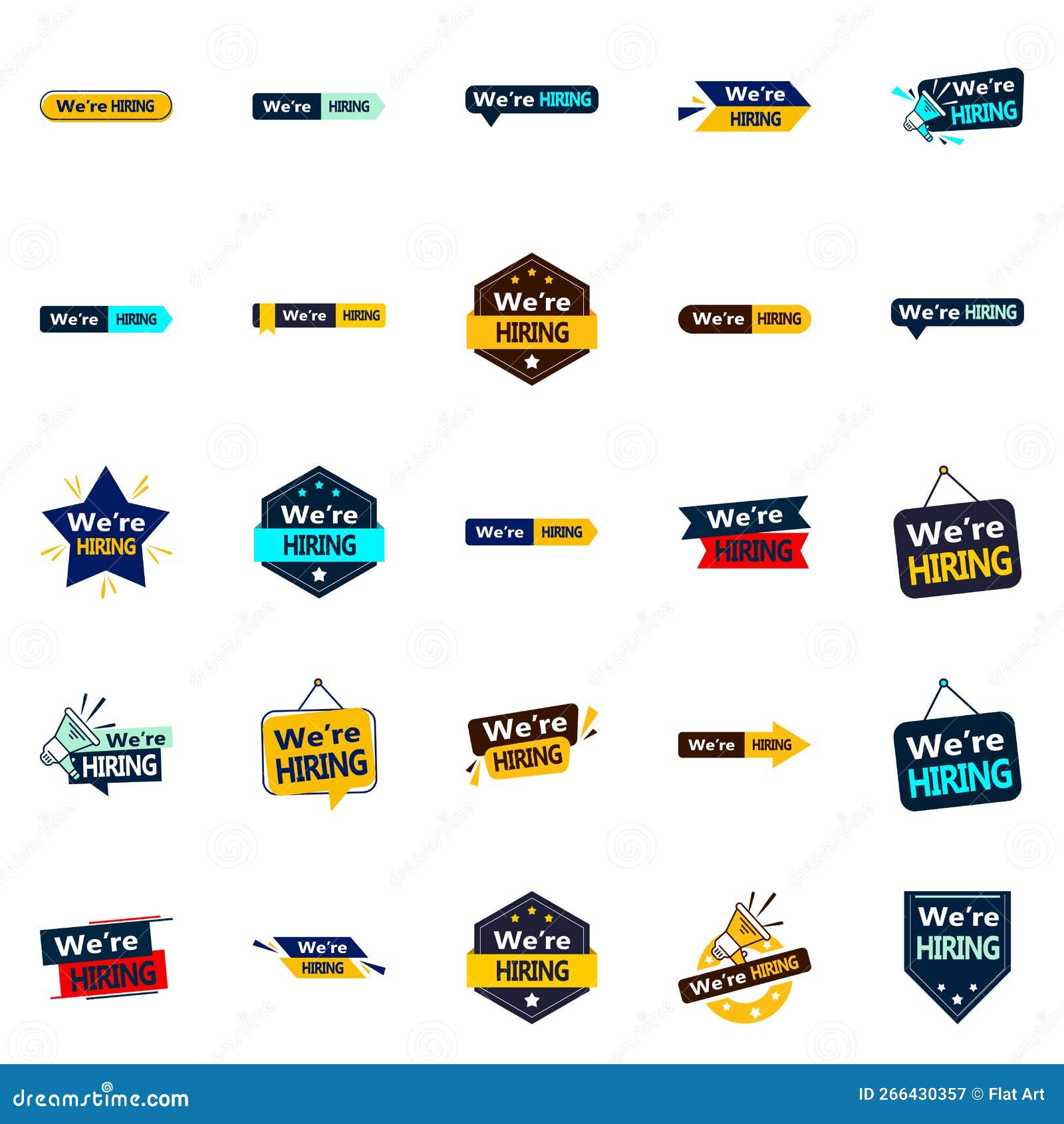 25 we Re Hiring Vector Graphics To Make Your Job Openings More ...
