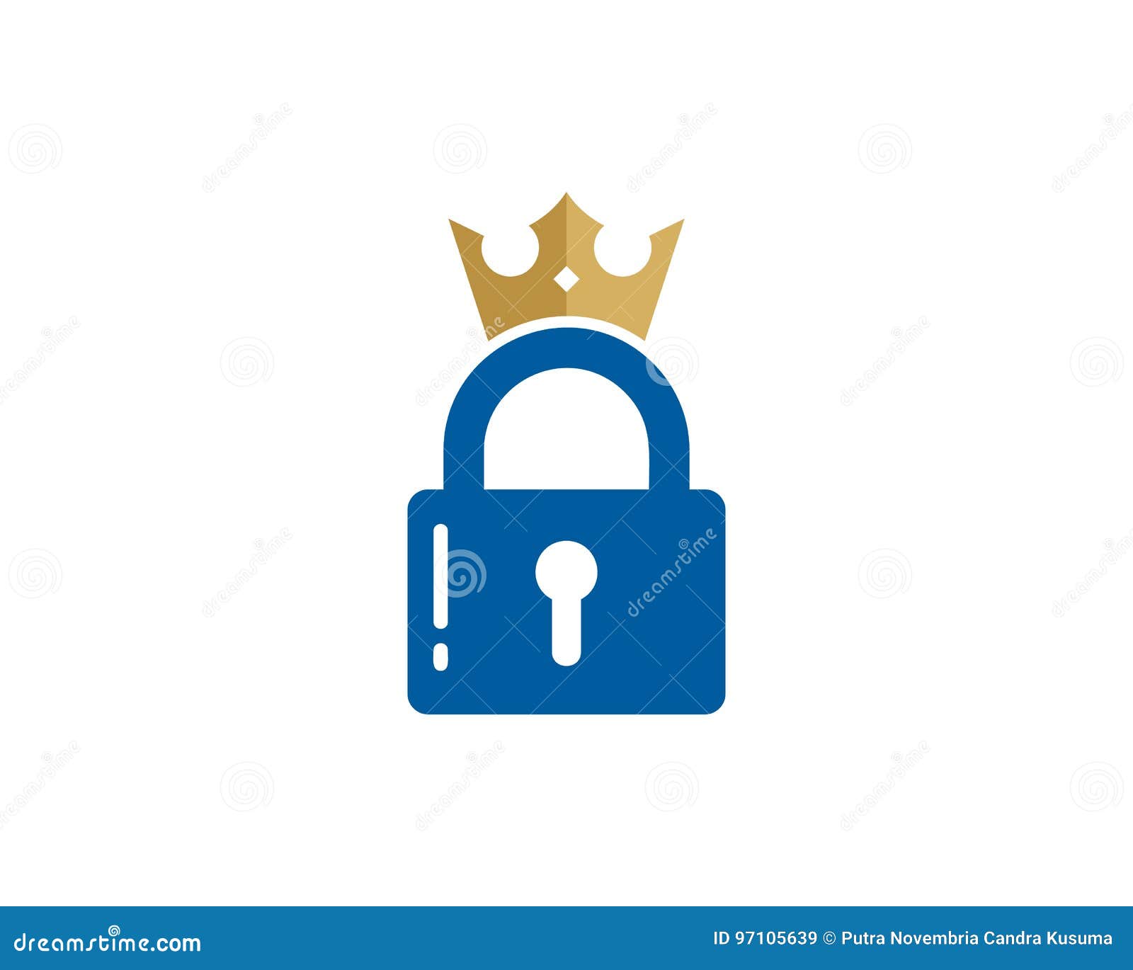 Re Security Icon Logo Design Element Illustrazione Vettoriale ...