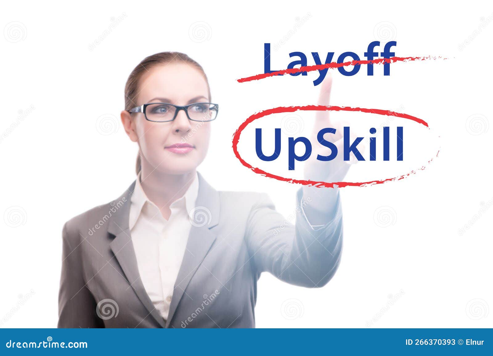 Re-skilling and Upskilling in Learning Concept Stock Image - Image of ...