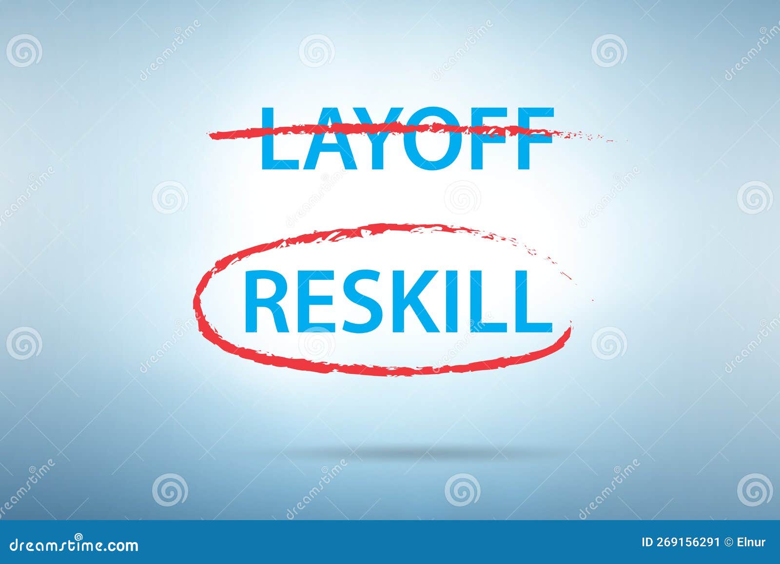 Re-skilling and Upskilling in Learning Concept Stock Illustration ...