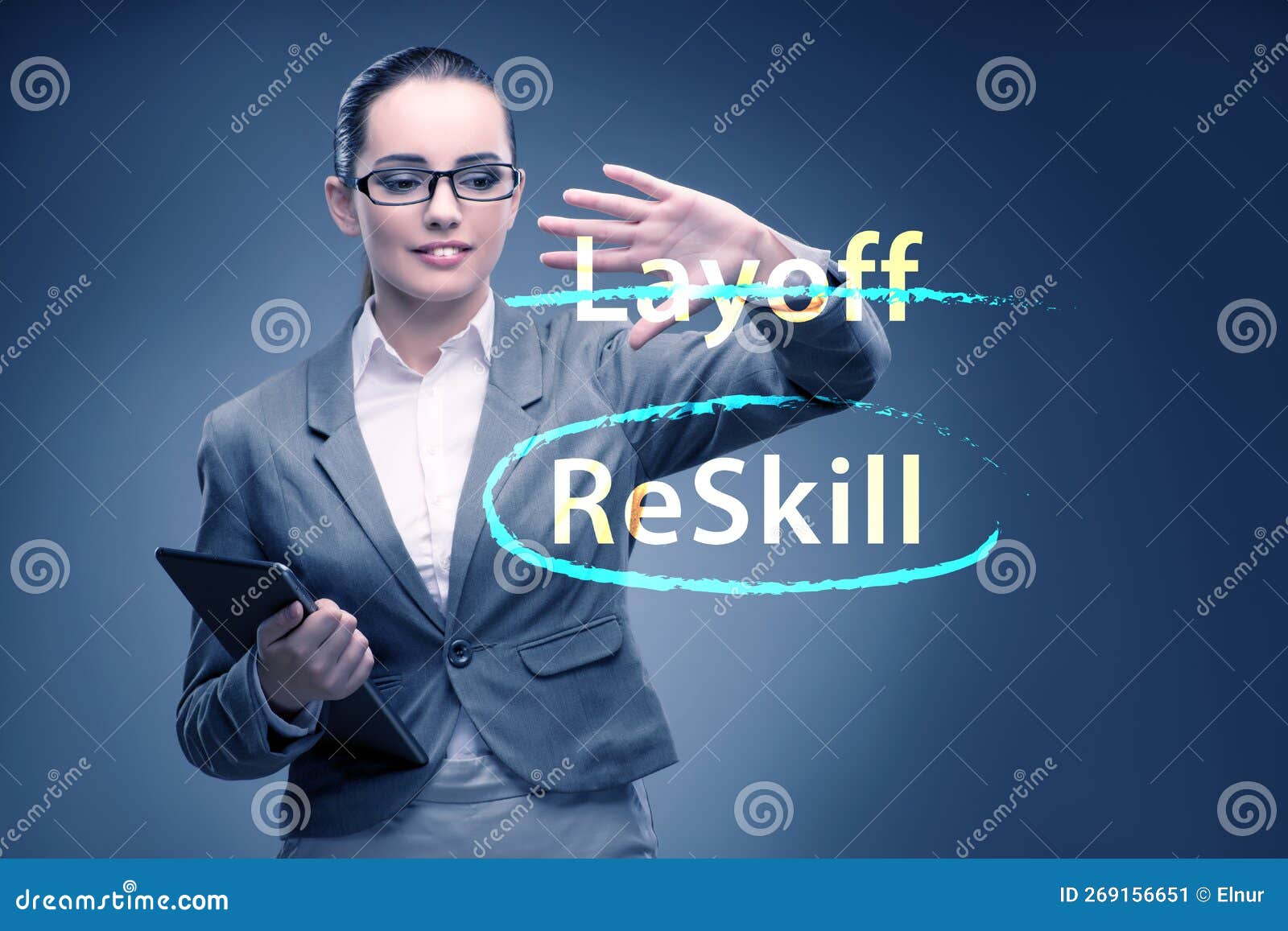 Re-skilling and Upskilling in Learning Concept Stock Image - Image of ...