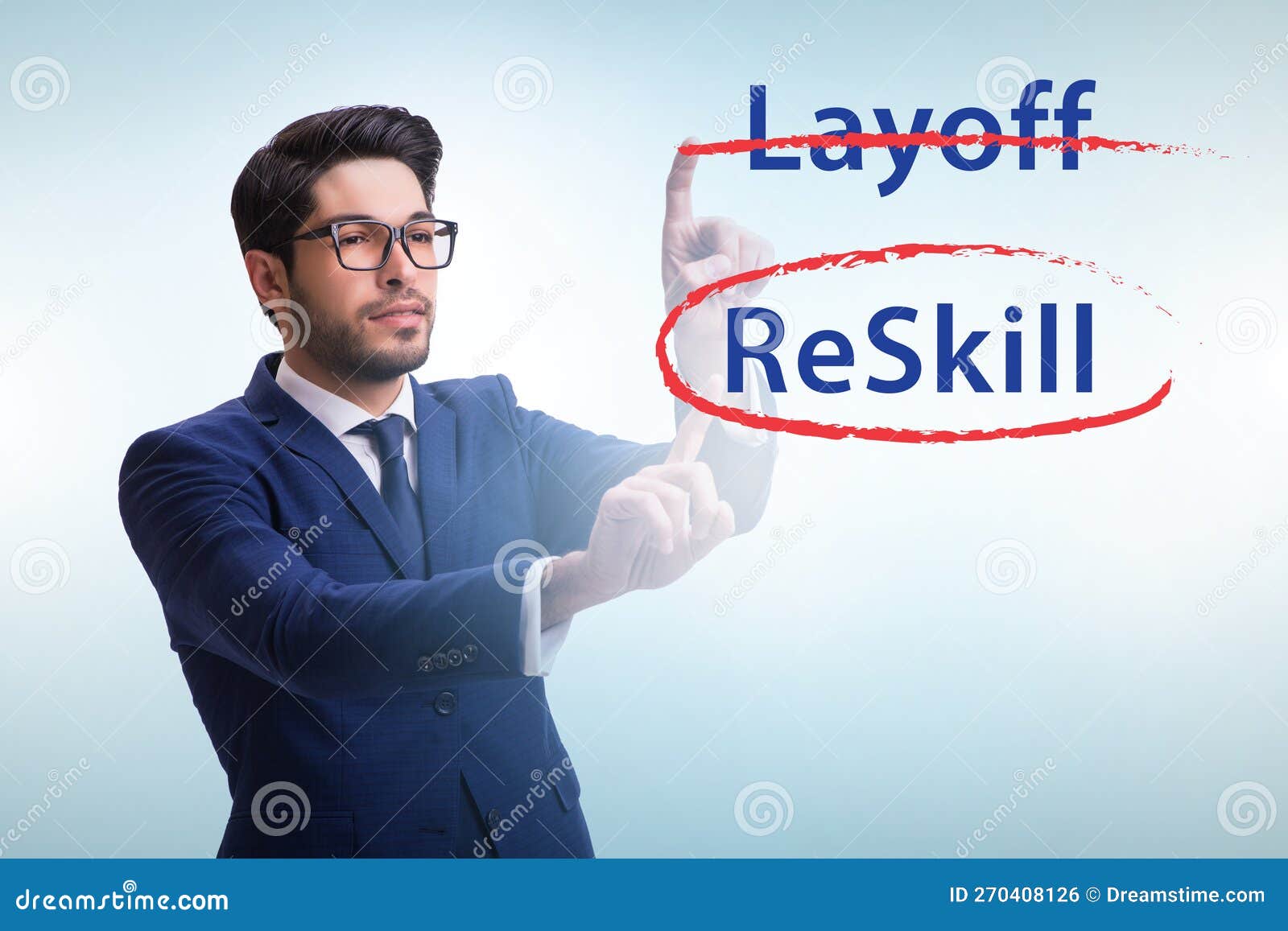 Re-skilling and Upskilling in Learning Concept Stock Photo - Image of ...