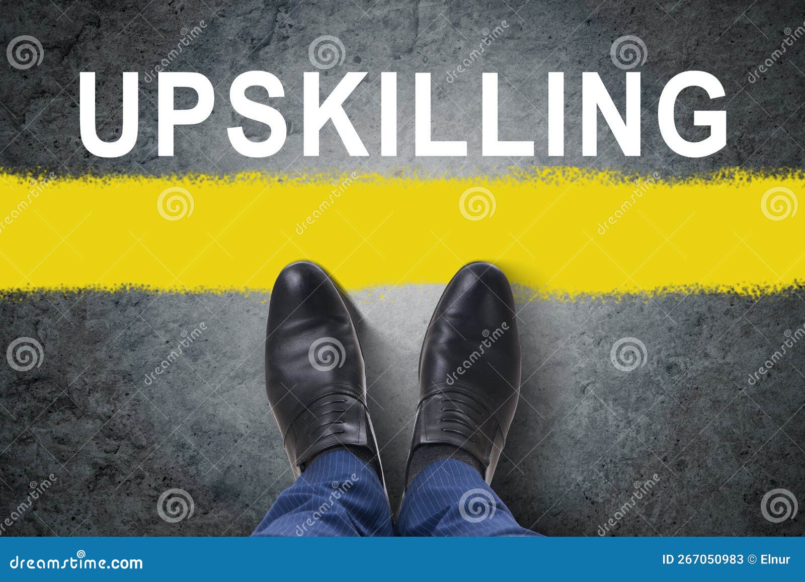Re-skilling and Upskilling in Learning Concept Stock Image - Image of ...