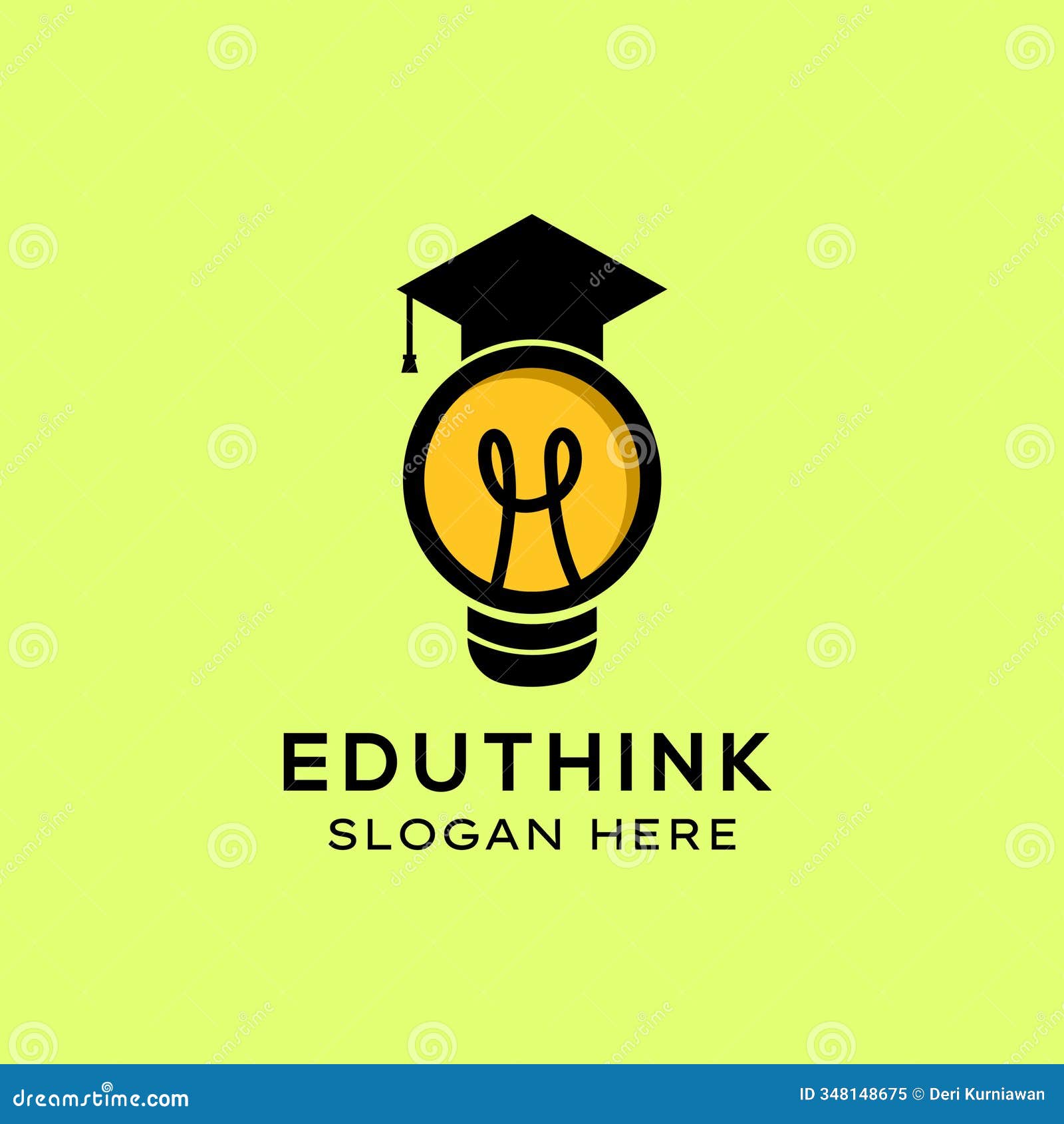 Reach the Best for School Graduate Logo Stock Illustration ...