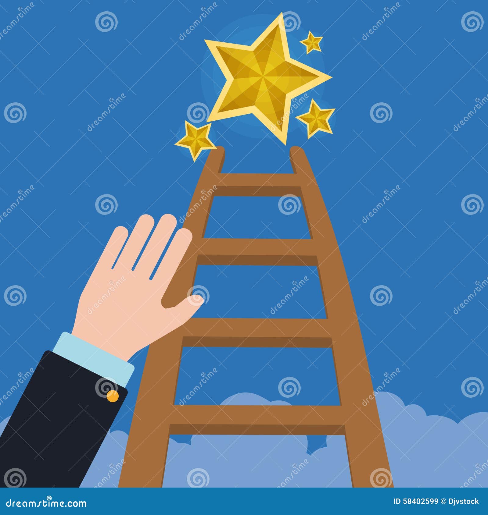 Reach digital design. stock vector. Illustration of reach - 58402599