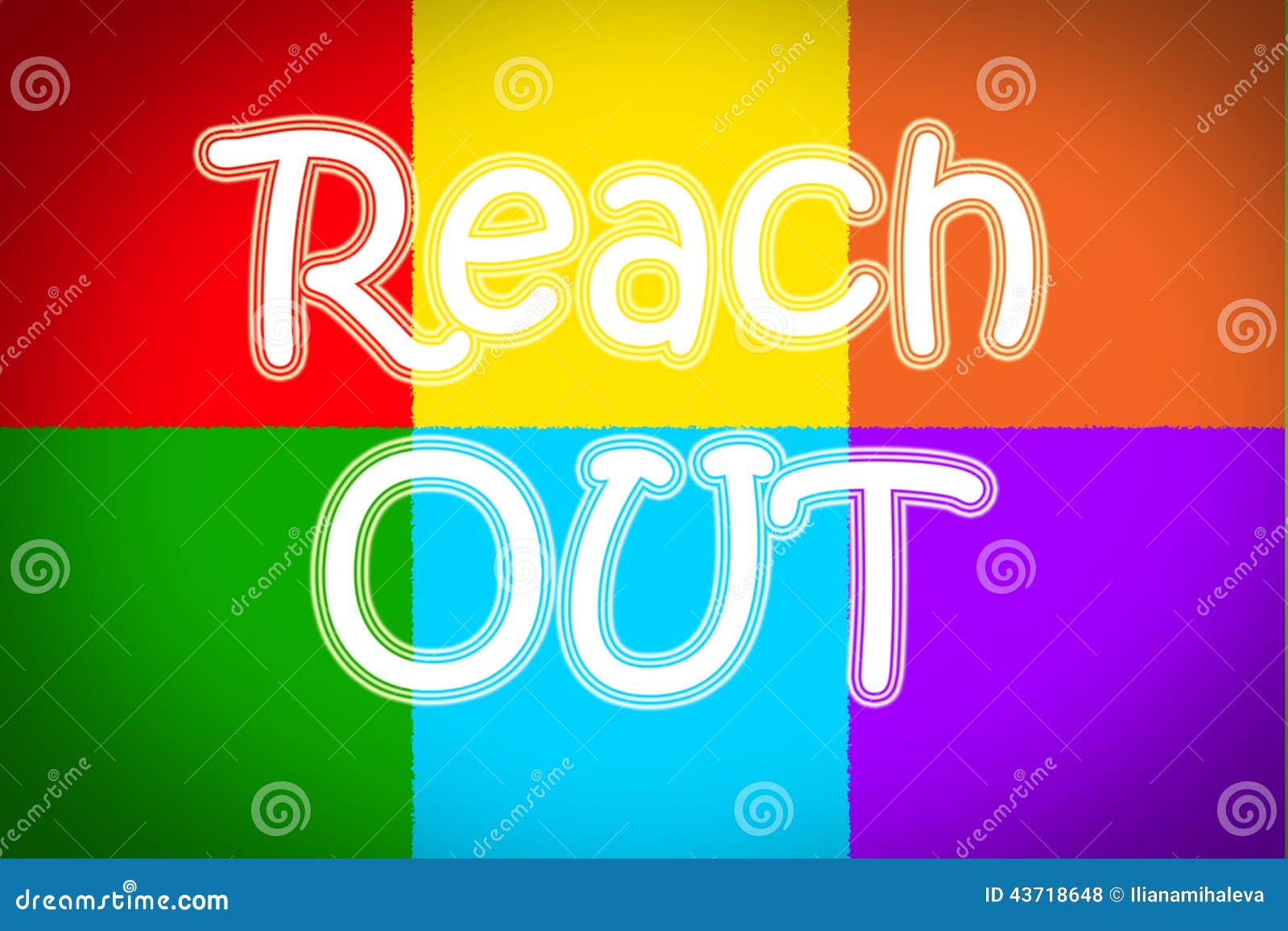Reach Out Concept stock photo. Image of concept, engage - 43718648