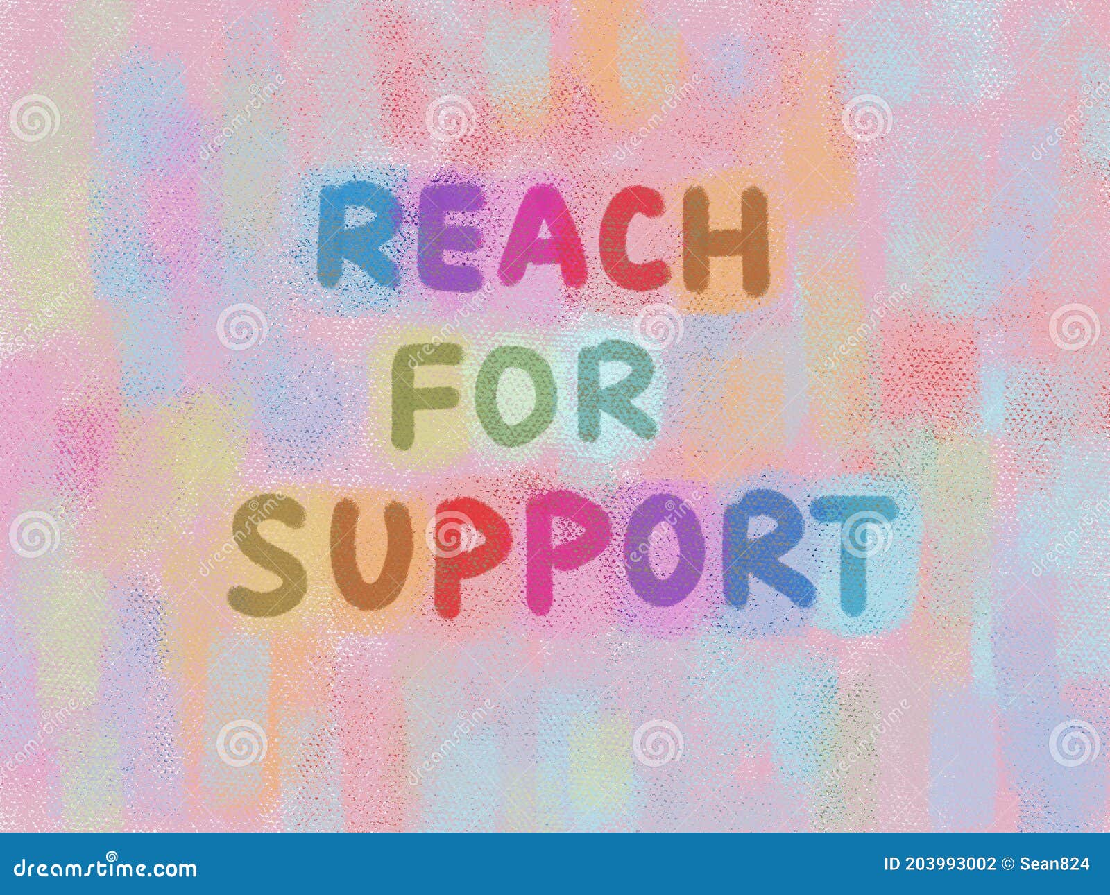 Reach for support stock illustration. Illustration of sign - 203993002