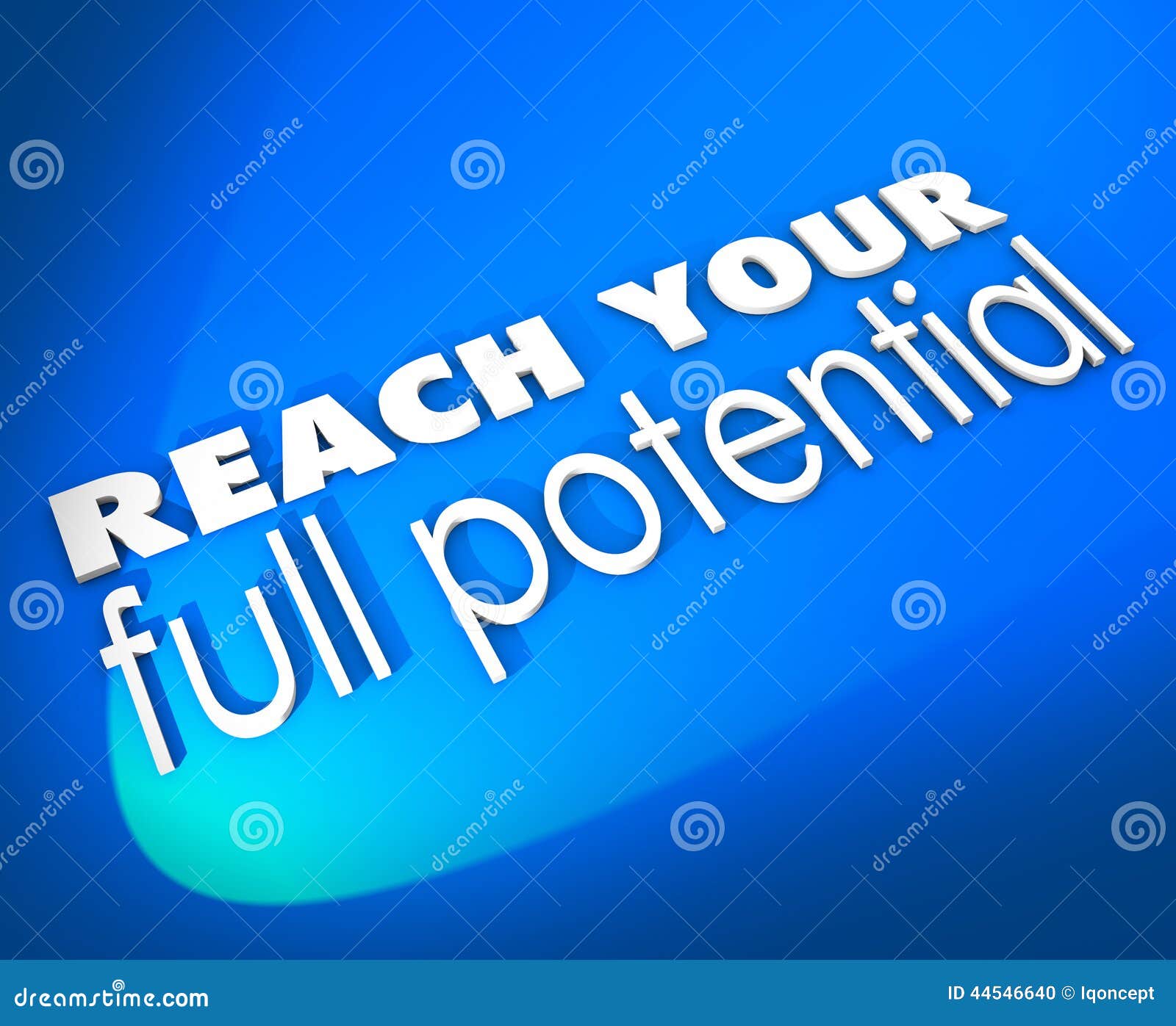 Reach Your Full Potential 3d Words New Opportunity Growth Stock ... Reach Your Full Potential 3d Words New Opportunity Growth Stock ...