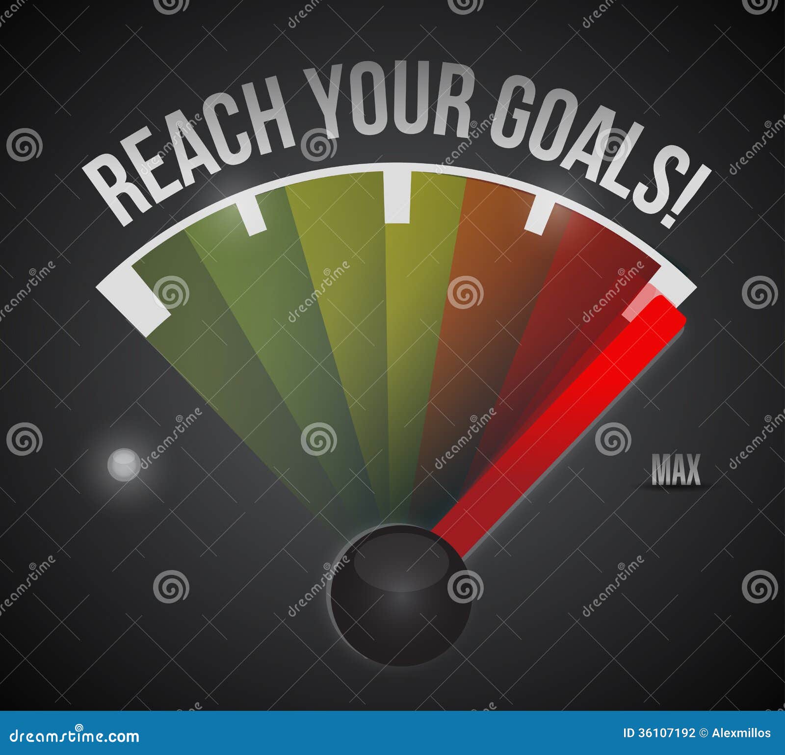 Reach Your Goals In Leadership With Your Team Stock Photography ...
