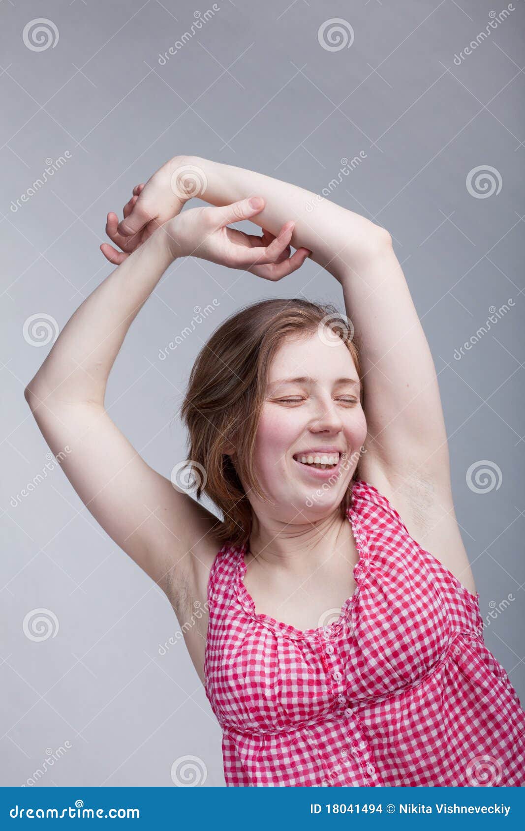 She reached out stock photo. Image of life, comfortable - 18041494