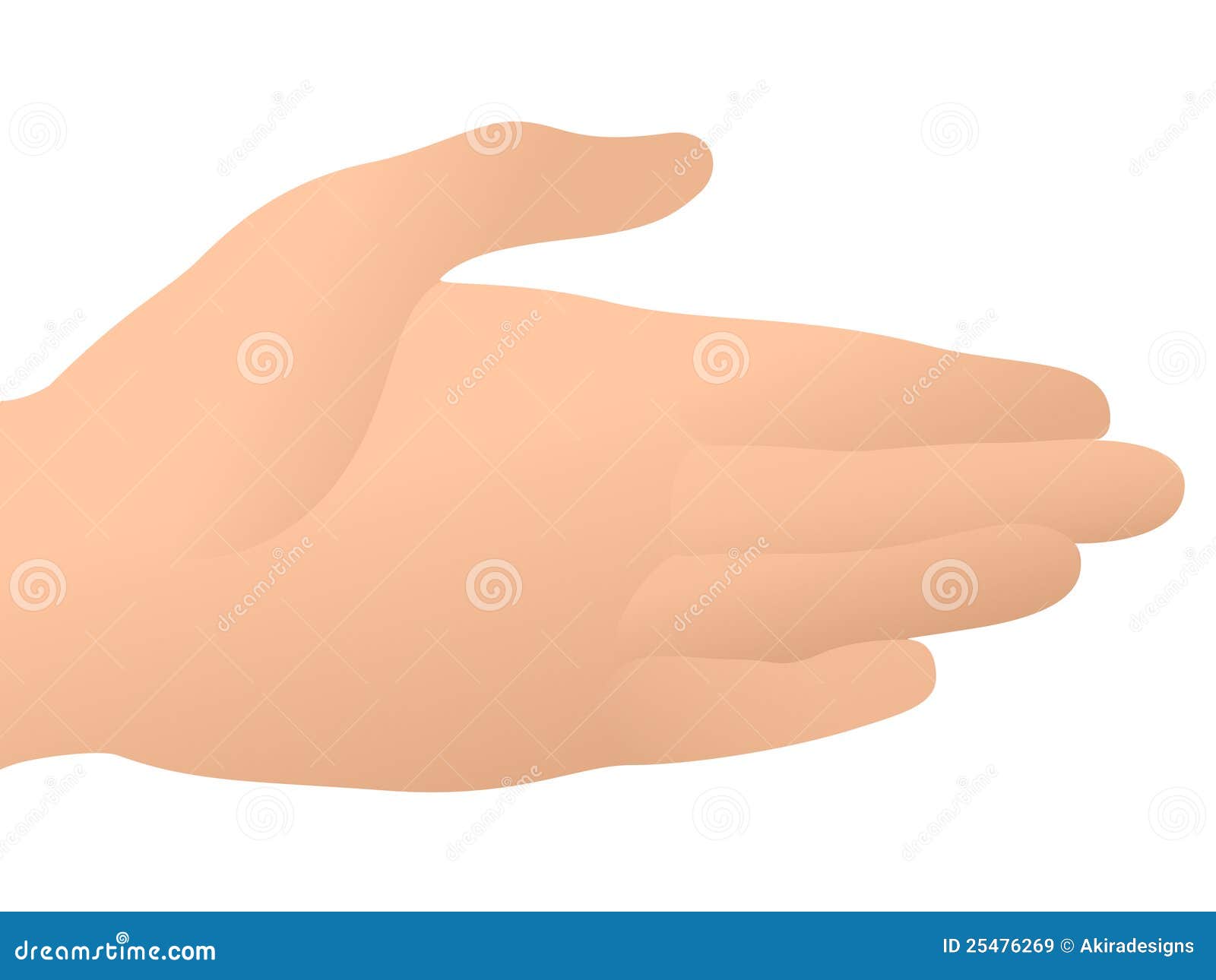 Reached out helping hand stock vector. Illustration of company - 25476269