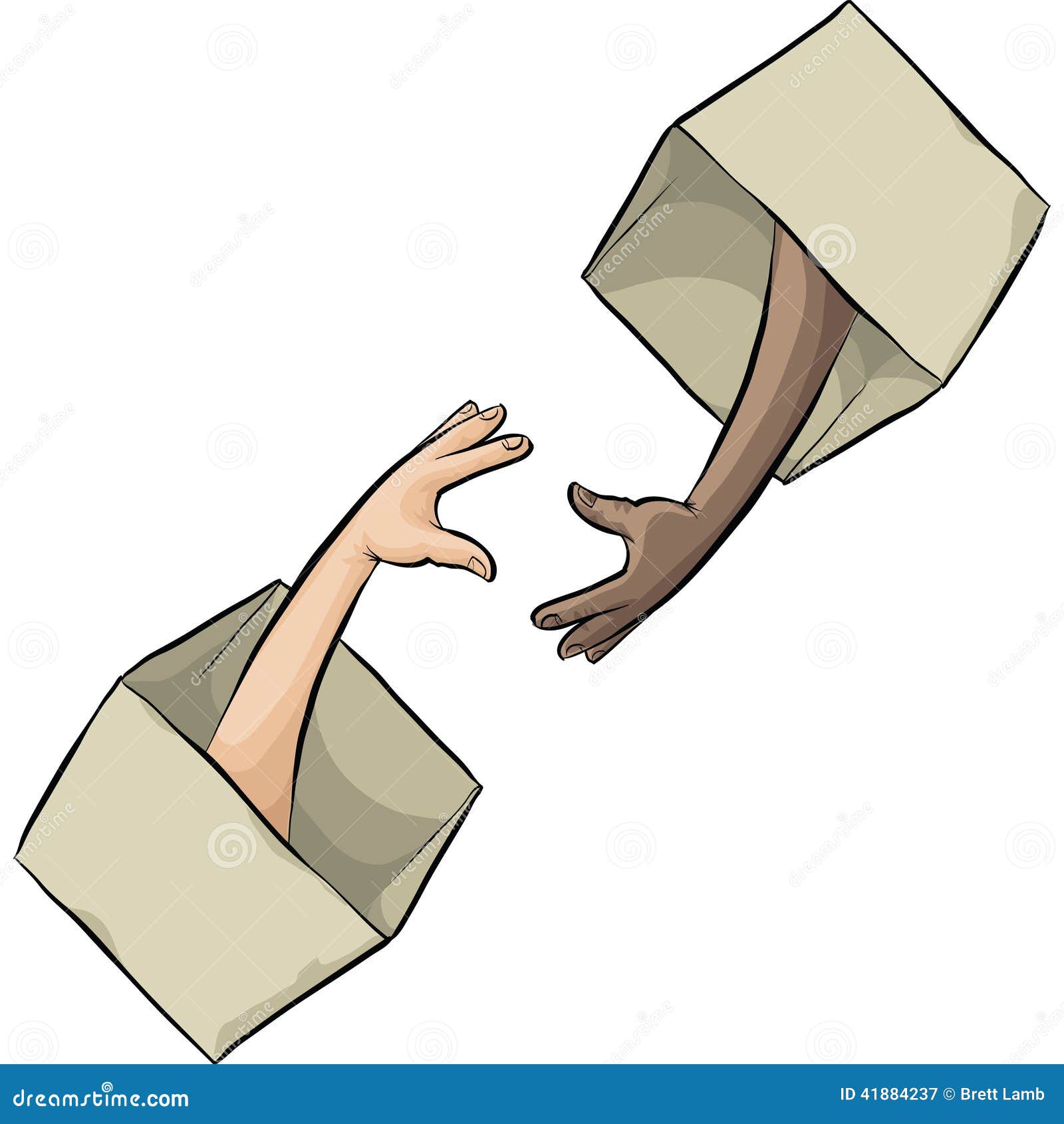 Reaching Arms stock illustration. Illustration of success - 41884237