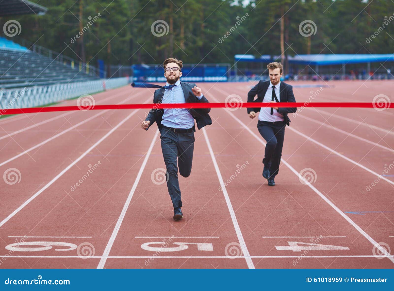 Reaching finish stock image. Image of competition, finish - 61018959