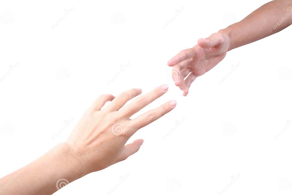 Reaching hands stock image. Image of love, protective - 1010585