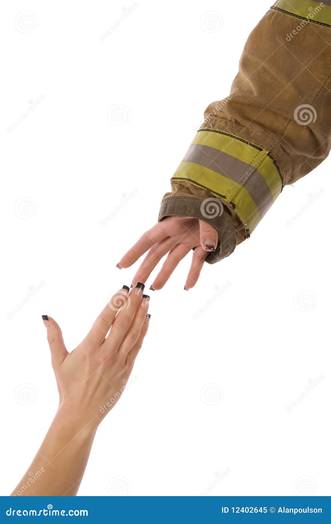 Reaching hands stock image. Image of coat, dressed, protection - 12402645