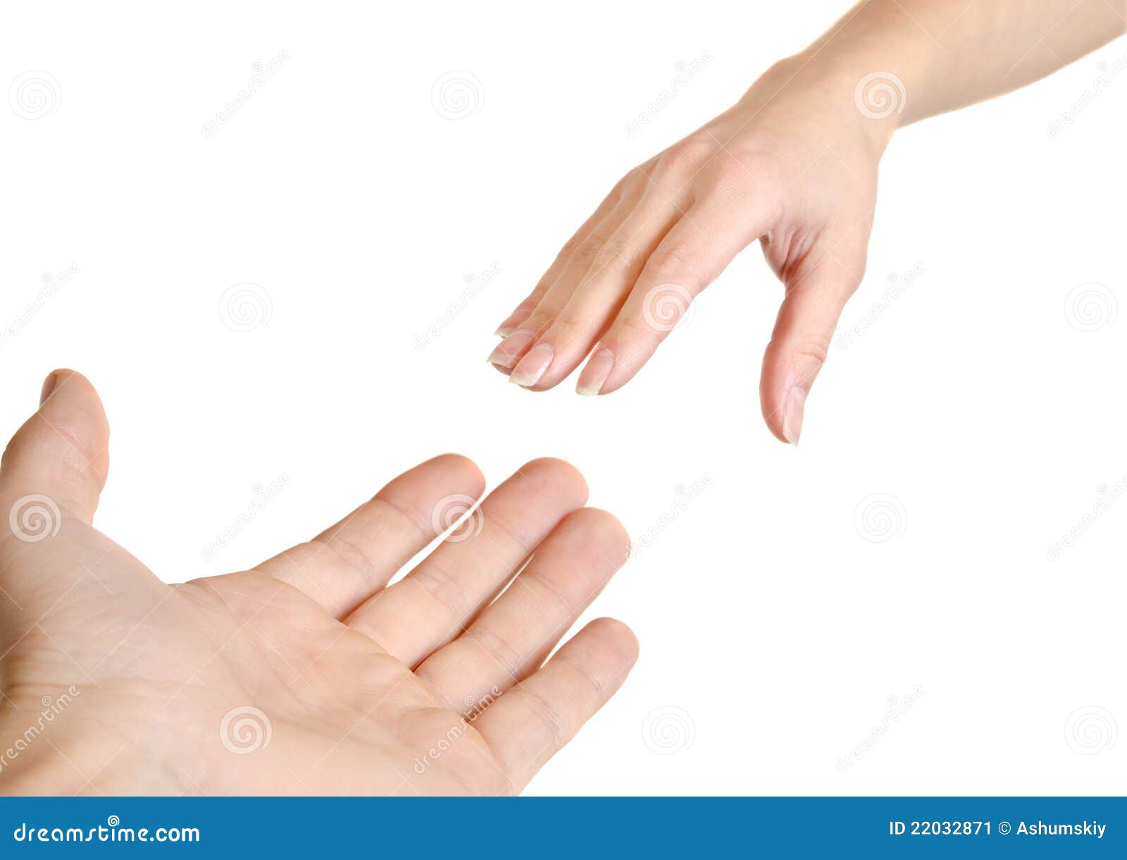 Reaching hands. stock image. Image of cooperation, isolated - 22032871