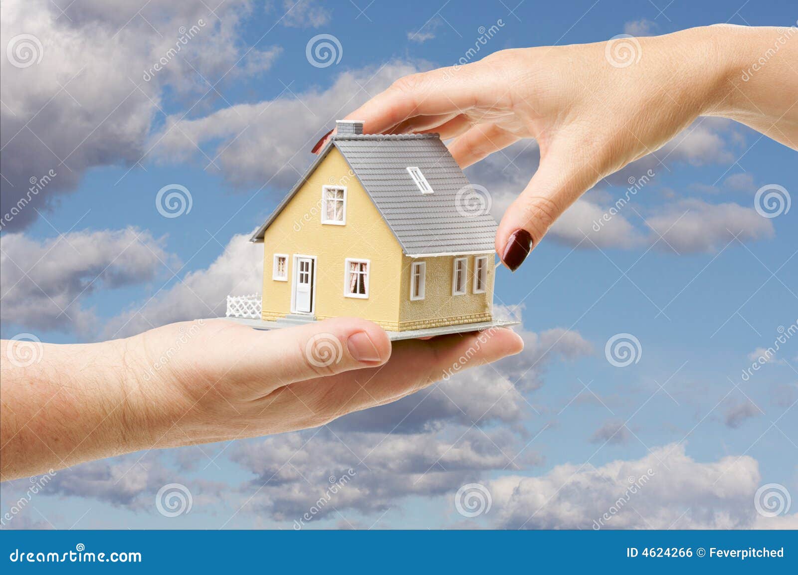 Reaching for a Home stock photo. Image of construction - 4624266