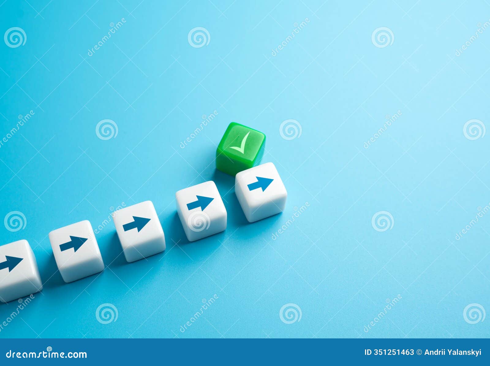 Reaching a Milestone. Successfully Completing a Mission Stock Image ...