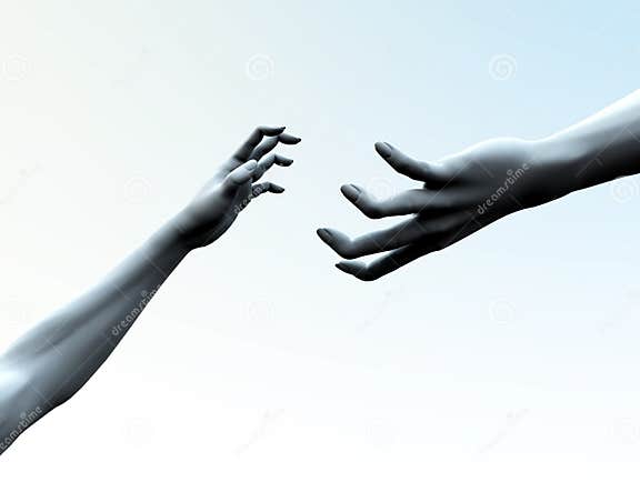 Reaching Out stock illustration. Illustration of figurative - 2907131