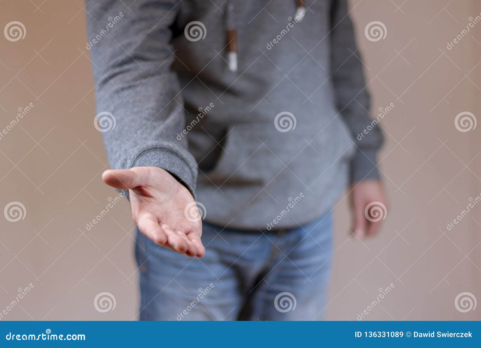 Reaching out with a hand stock image. Image of help - 136331089
