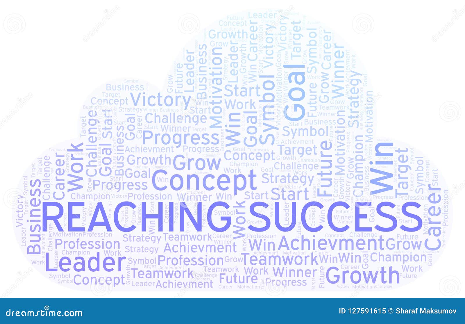 Reaching For Success Vector Illustration | CartoonDealer.com #23744964