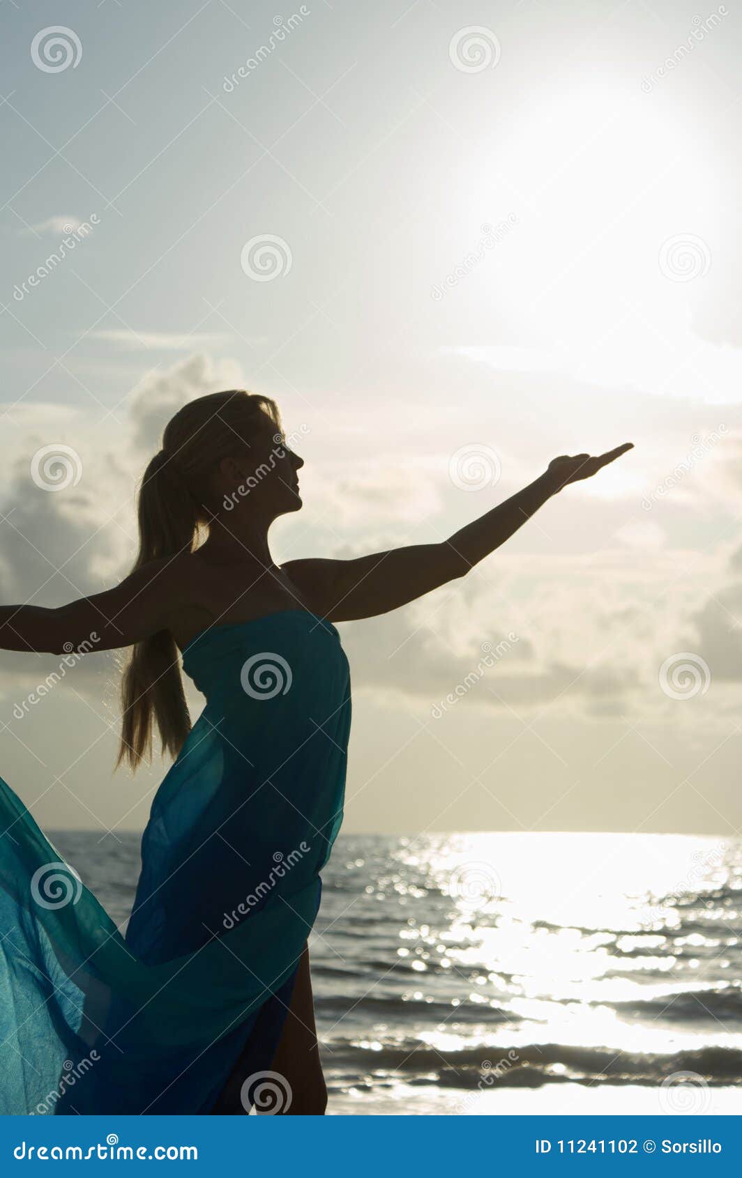 Reaching to catch the sun stock photo. Image of reaching - 11241102