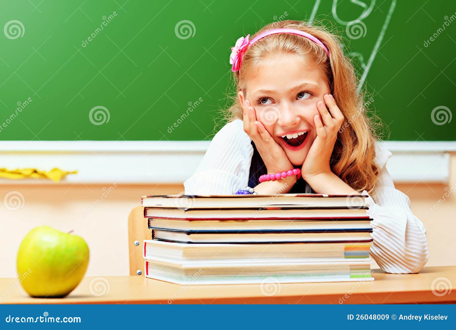 Reaction stock image. Image of person, classroom, child - 26048009