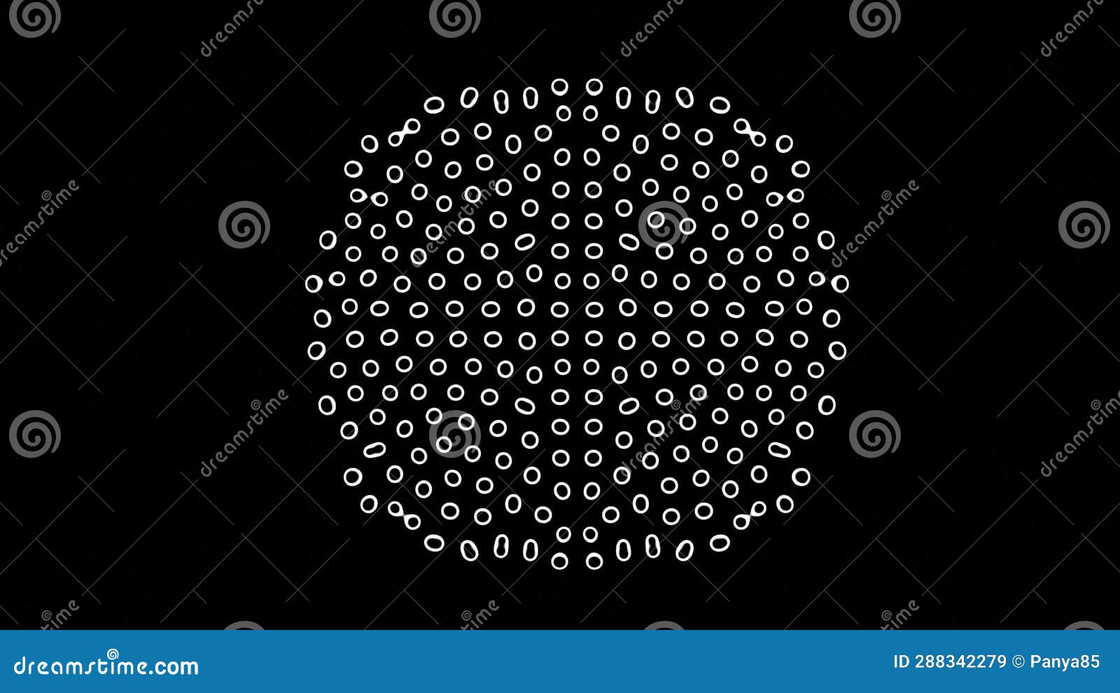 Reaction Diffusion Organic Pattern. Cell Division Stock Illustration ...