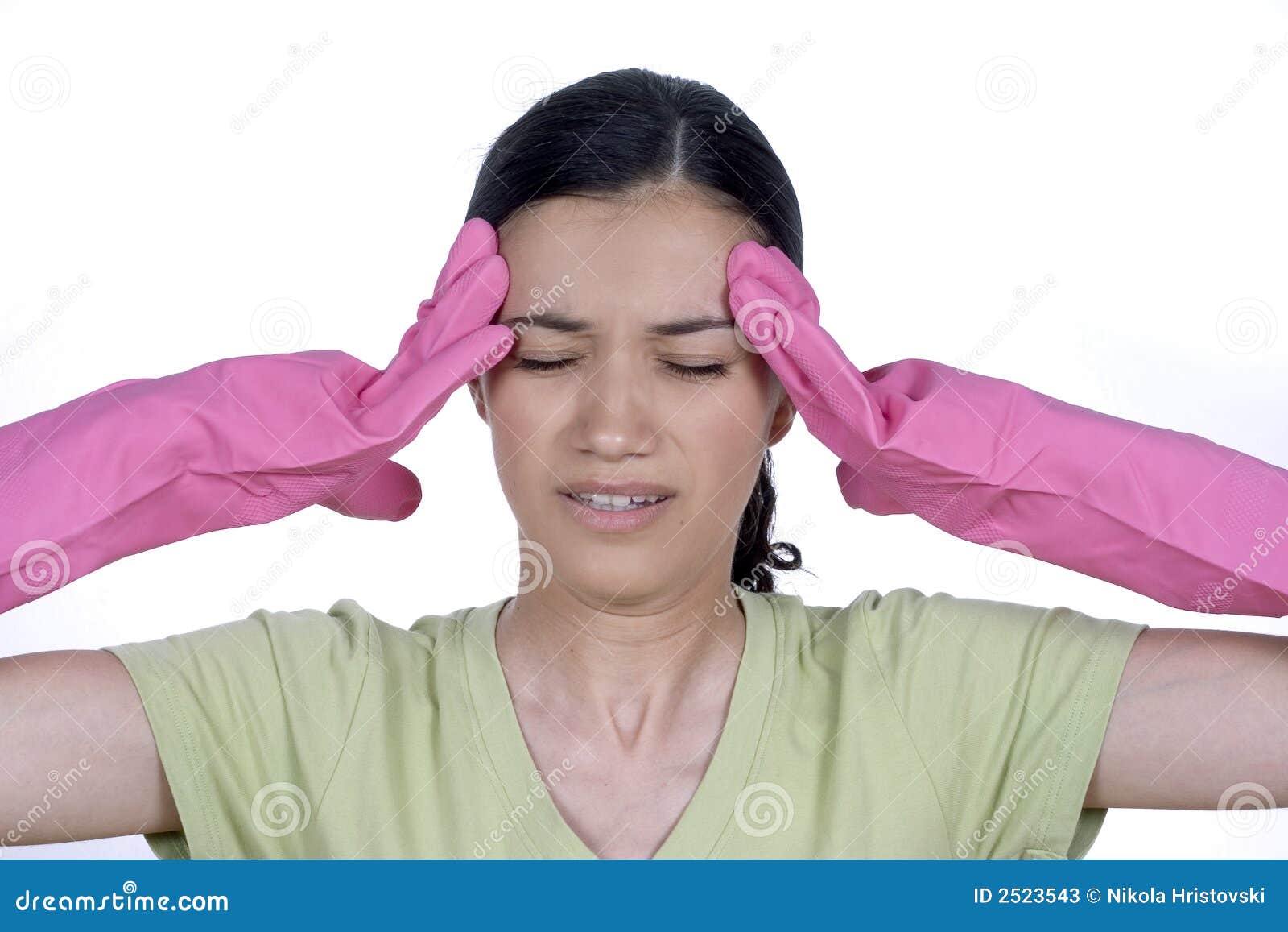 Reaction Of House-cleaning Picture. Image: 2523543