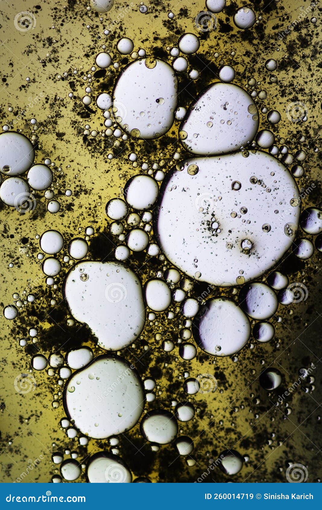 Reaction of liquid bubbles stock image. Image of energy - 260014719