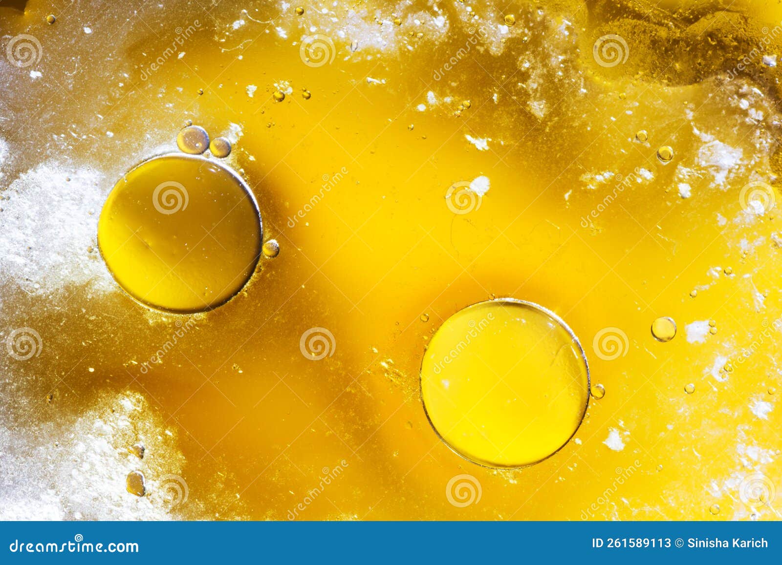 Reaction of liquid bubbles stock image. Image of background - 261589113
