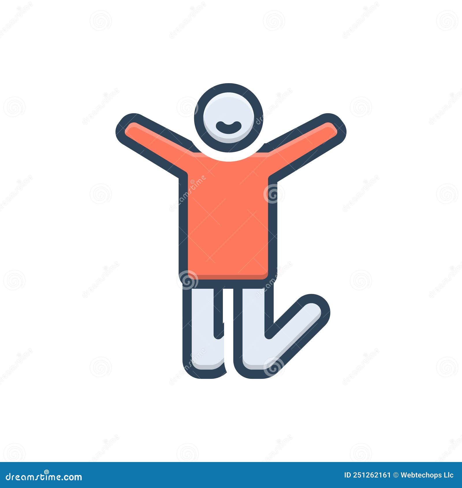 Color Illustration Icon for Reactions, Response and Respond Stock ...