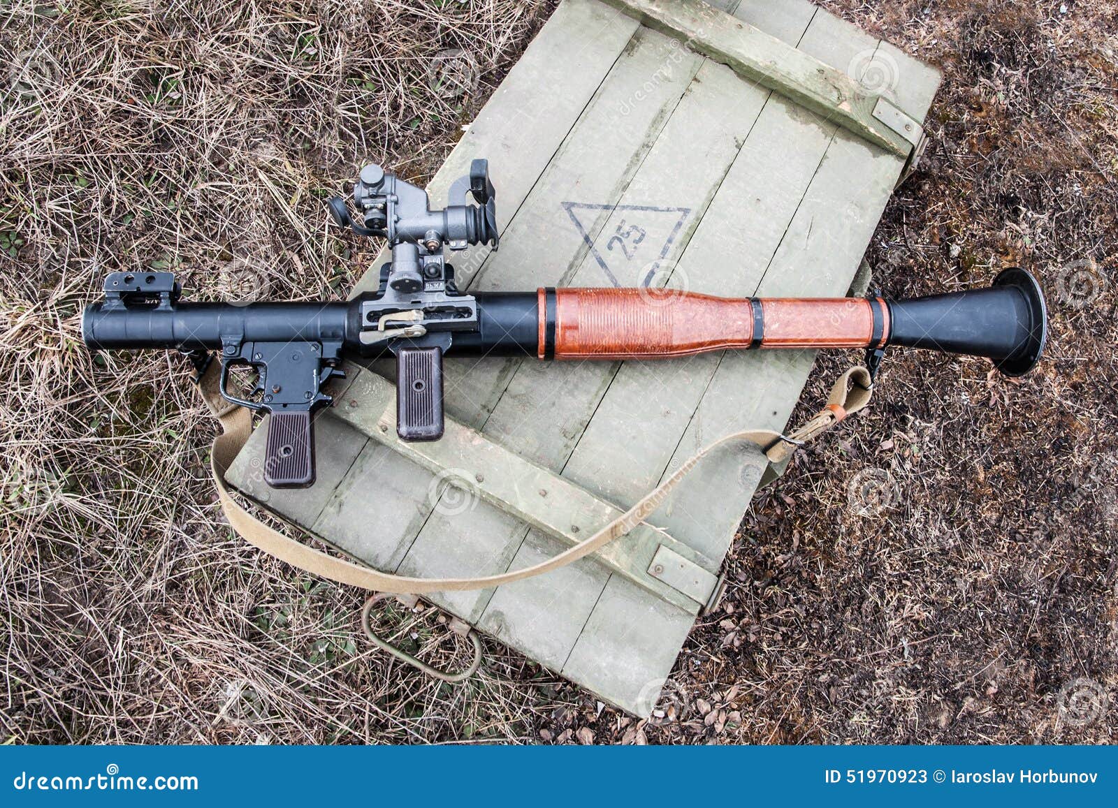 Reactive Anti-tank Grenade Launcher Stock Image - Image of conflict ...