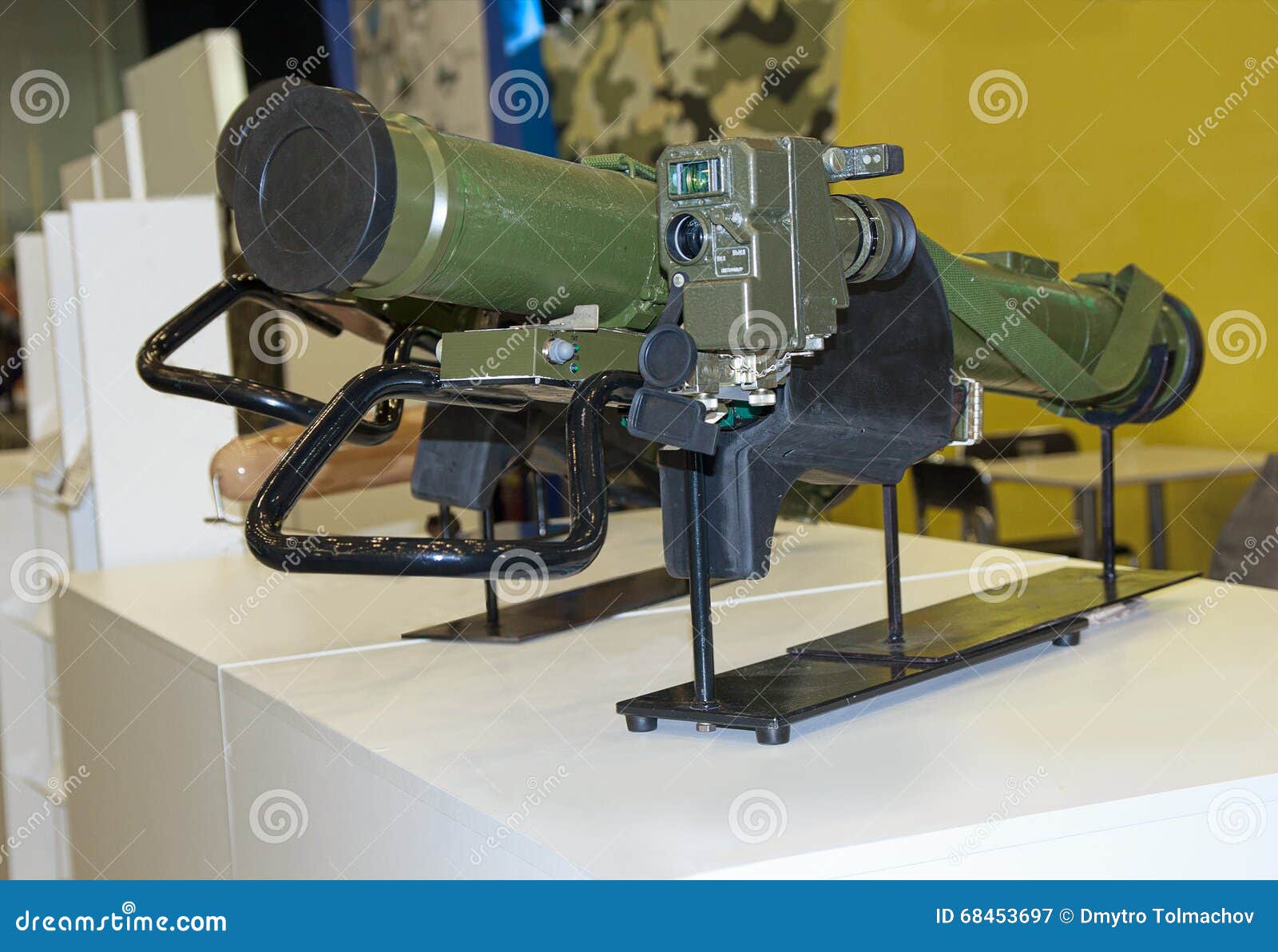 Reactive Antitank Grenade Modern Development Stock Image - Image of ...