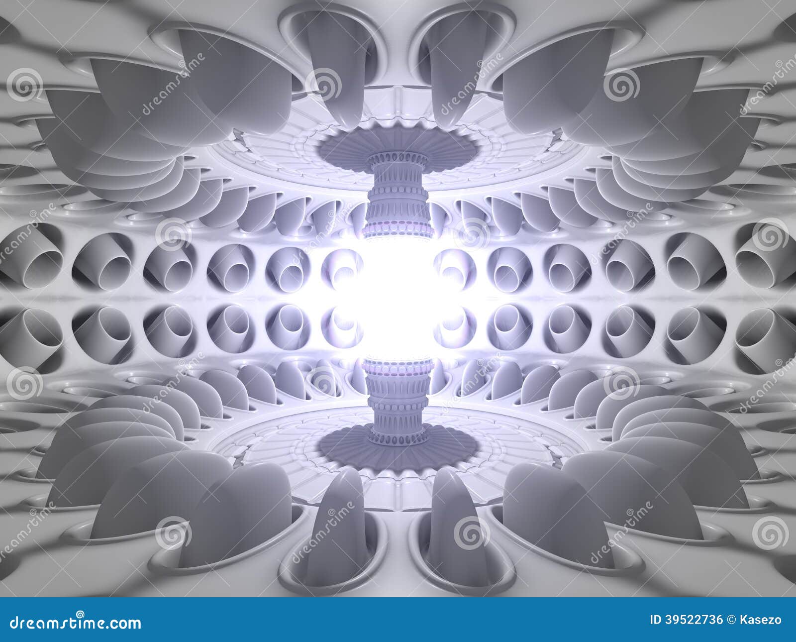 Reactor core room stock illustration. Illustration of abstract - 39522736