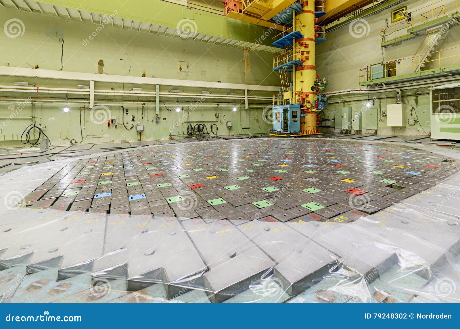 Reactor room RBMK. stock photo. Image of fuel, inside - 79248302