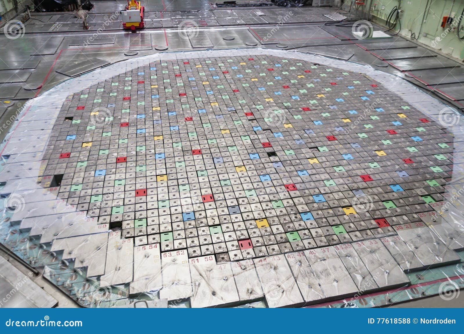 Reactor room RBMK. stock photo. Image of plant, inside - 77618588
