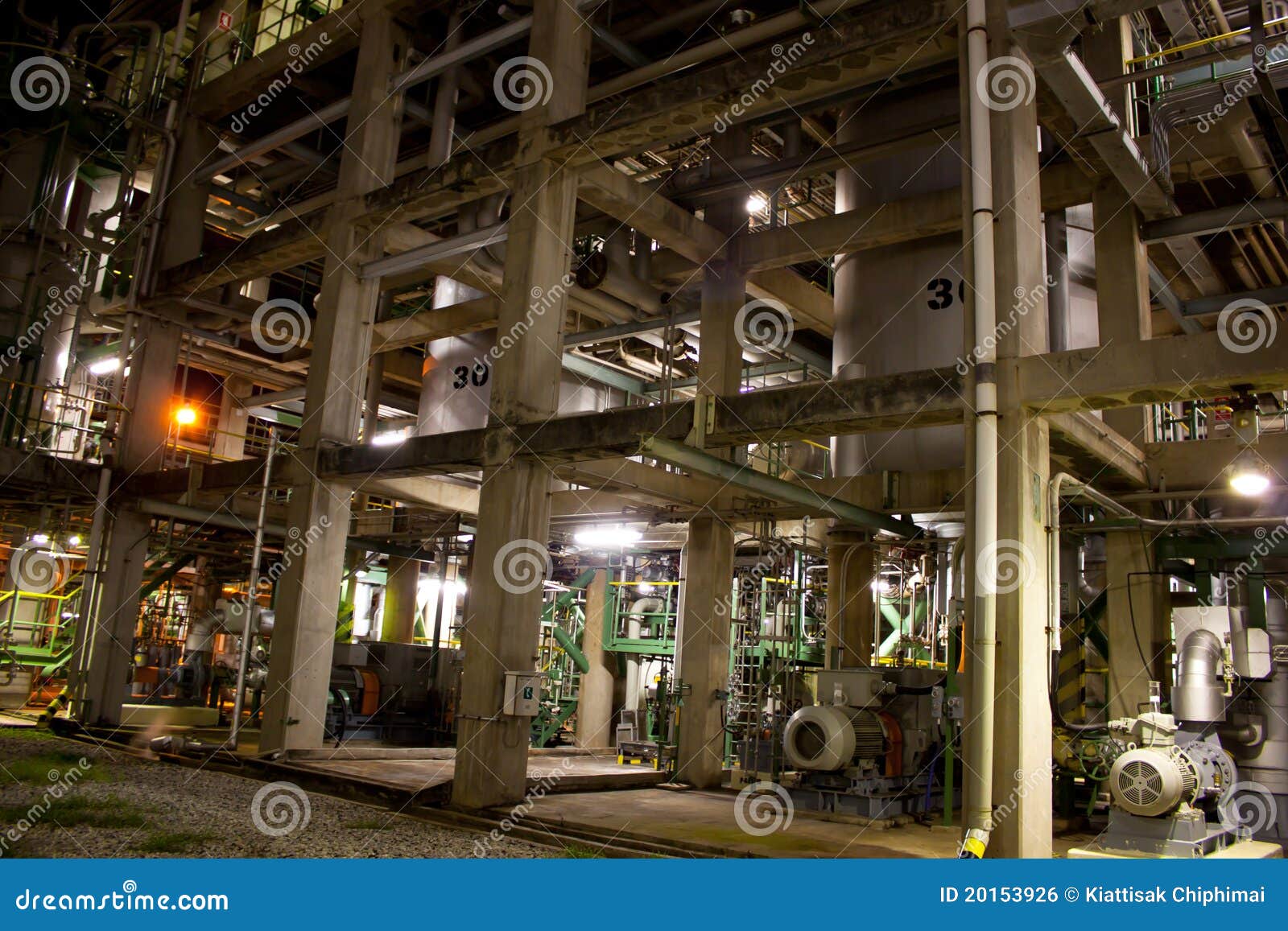 Reactor tank in factory stock photo. Image of engineering - 20153926