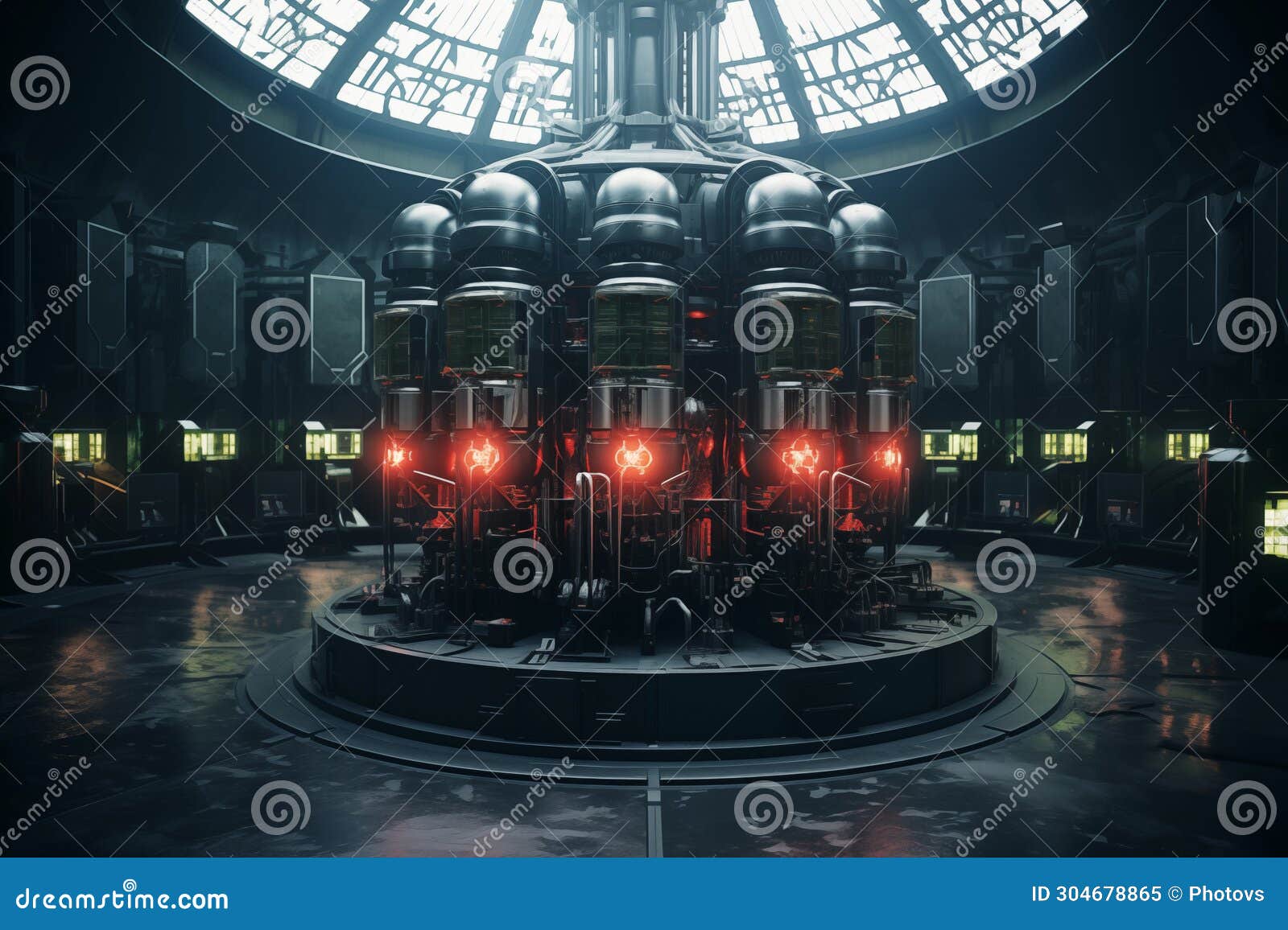 Reactors for Nuclear Power Plants are Used To Produce Electricity Stock ...