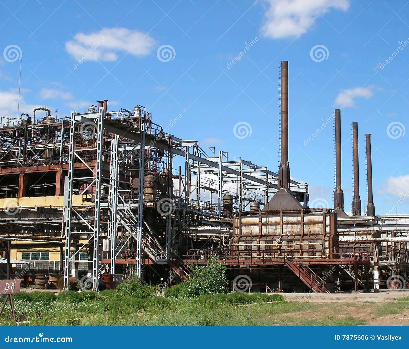 Reactors of Pyrolysis stock photo. Image of reactors, technology - 7875606